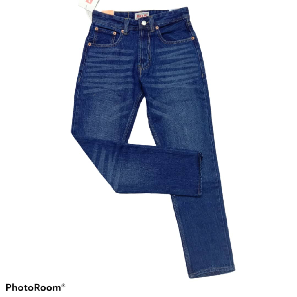 seluar lelaki strightcut ramdom(005/001)zip/batton kain denim tebaik ...