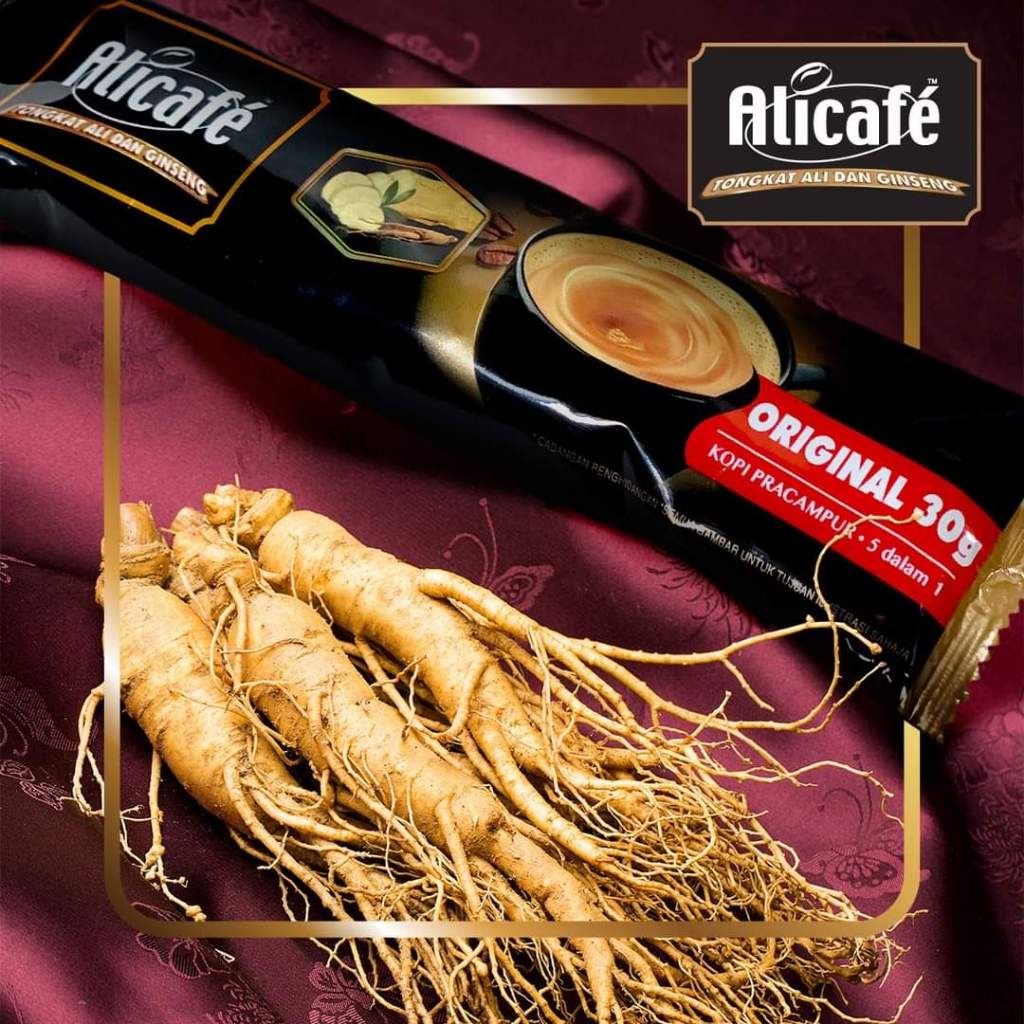 Alicafe Tongkat Ali & Ginseng Original 30gm X 3 Sachets (Travel Pack ...