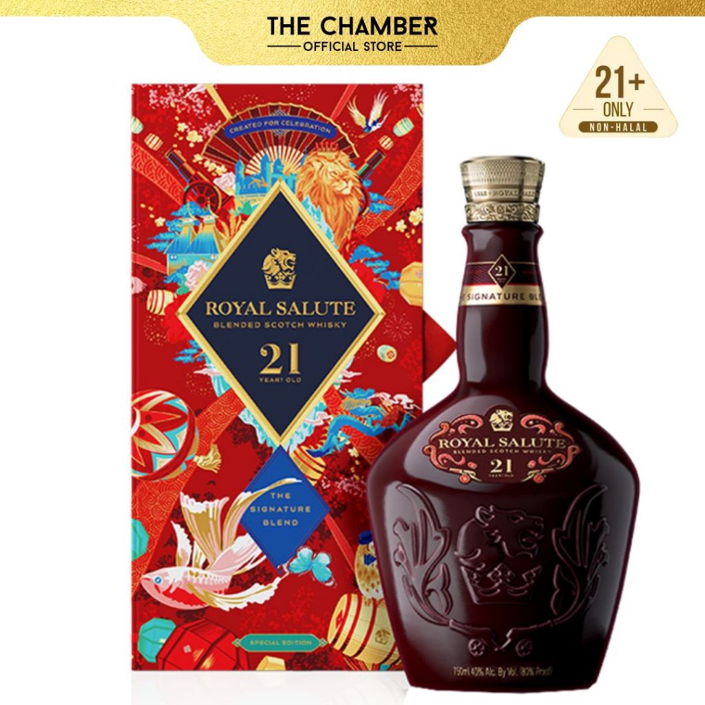 Royal Salute 21 Years Old Signature Blend CNY 2023 Limited Edition Whisky (700ml) | Shopee Malaysia