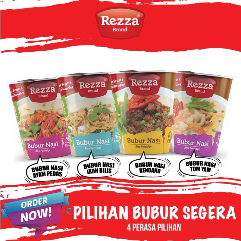 Instant Rice Porridge Cup (Rezza Brand) | Shopee Malaysia