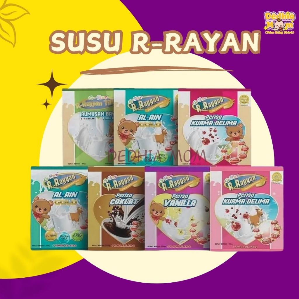 R RAYAN SUSU KAMBING ORIGINAL HQ SUSU BABY SUSU KAMBING BAYI | Shopee ...