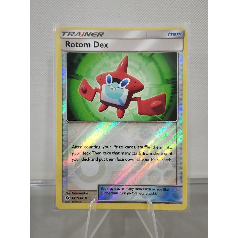 2017 Rotom Dex Card (Reverse Holo) | Shopee Malaysia