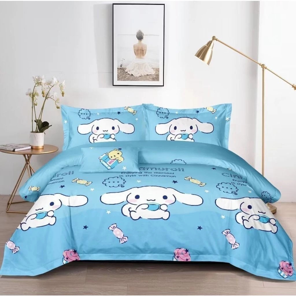 Cadar Kartun Cinnamoroll Bedsheet Cartoon Anime Sanrio Super Single ...