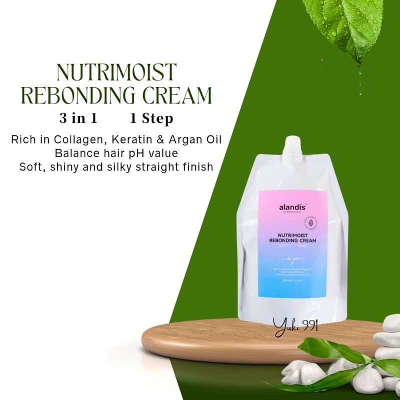 alandis professional #14 [ NUTRIMOIST REBONDING CREAM ] 500ml Botanical Therapy Care | Shopee ...
