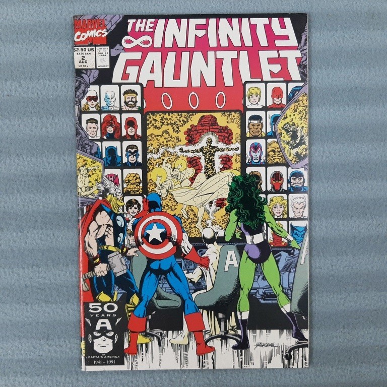 Infinity Gauntlet #2 (Marvel Comics) Jim Starlin, George Perez (Key ...