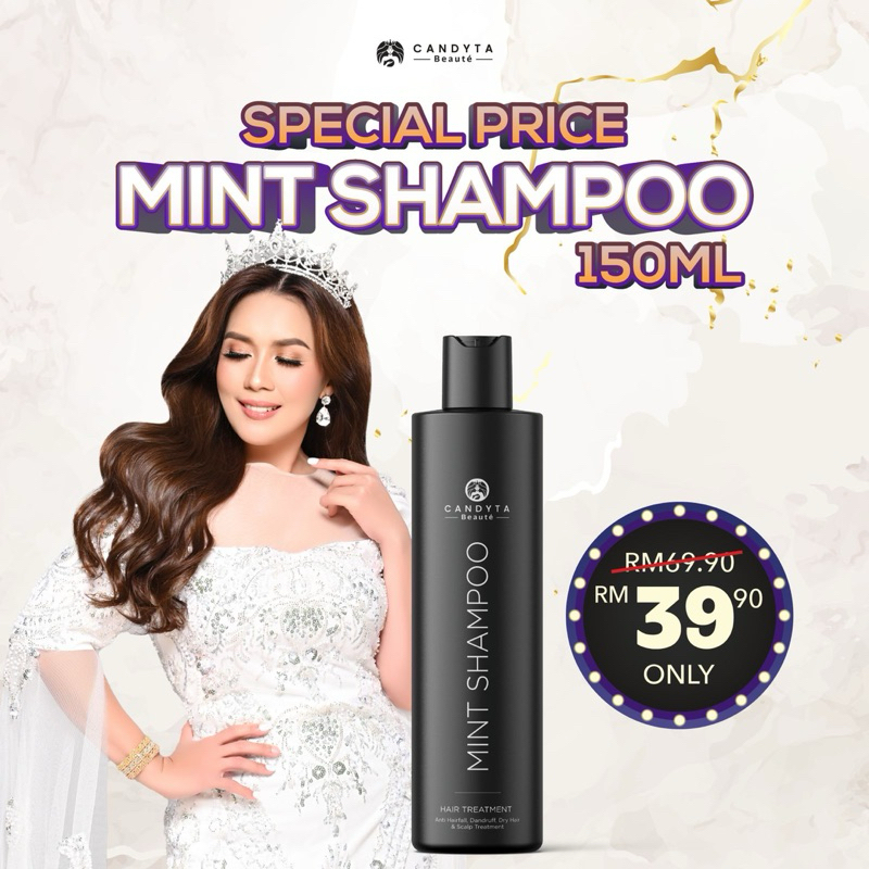 [DIRECT DARI HQ] CANDYTA HAIR TREATMENT SHAMPOO (150ML / 300ML ...