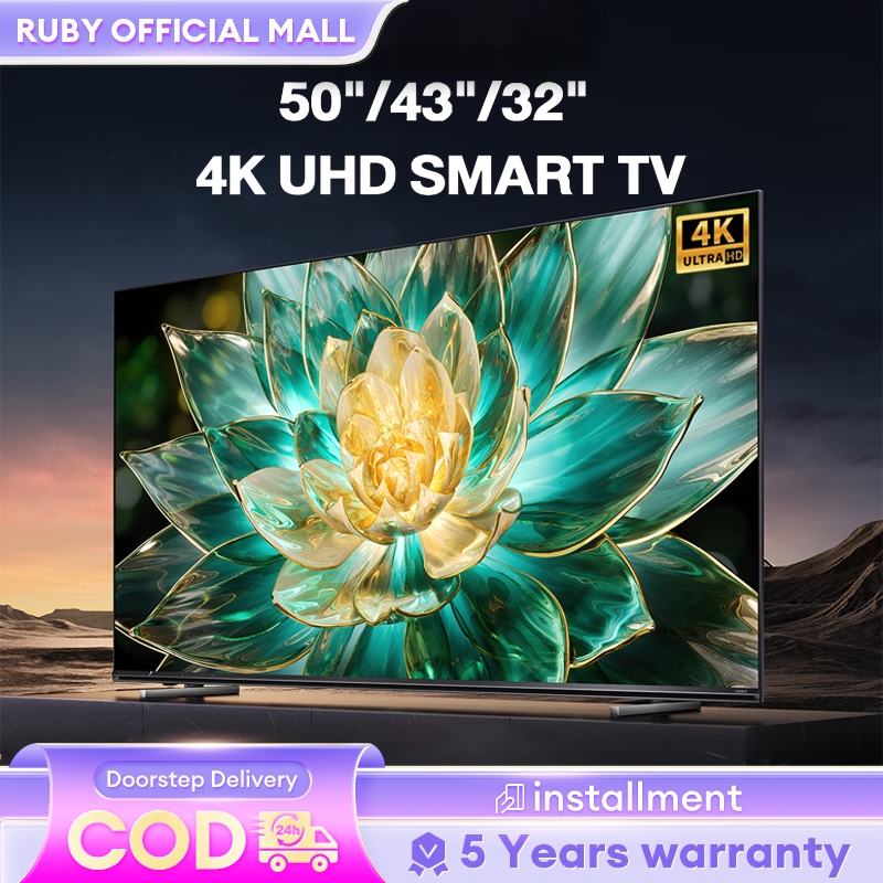 Smart TV 4K UHD Android TV 50 Inch With WiFi/YouTube/MYTV/Netflix/HDM1 ...