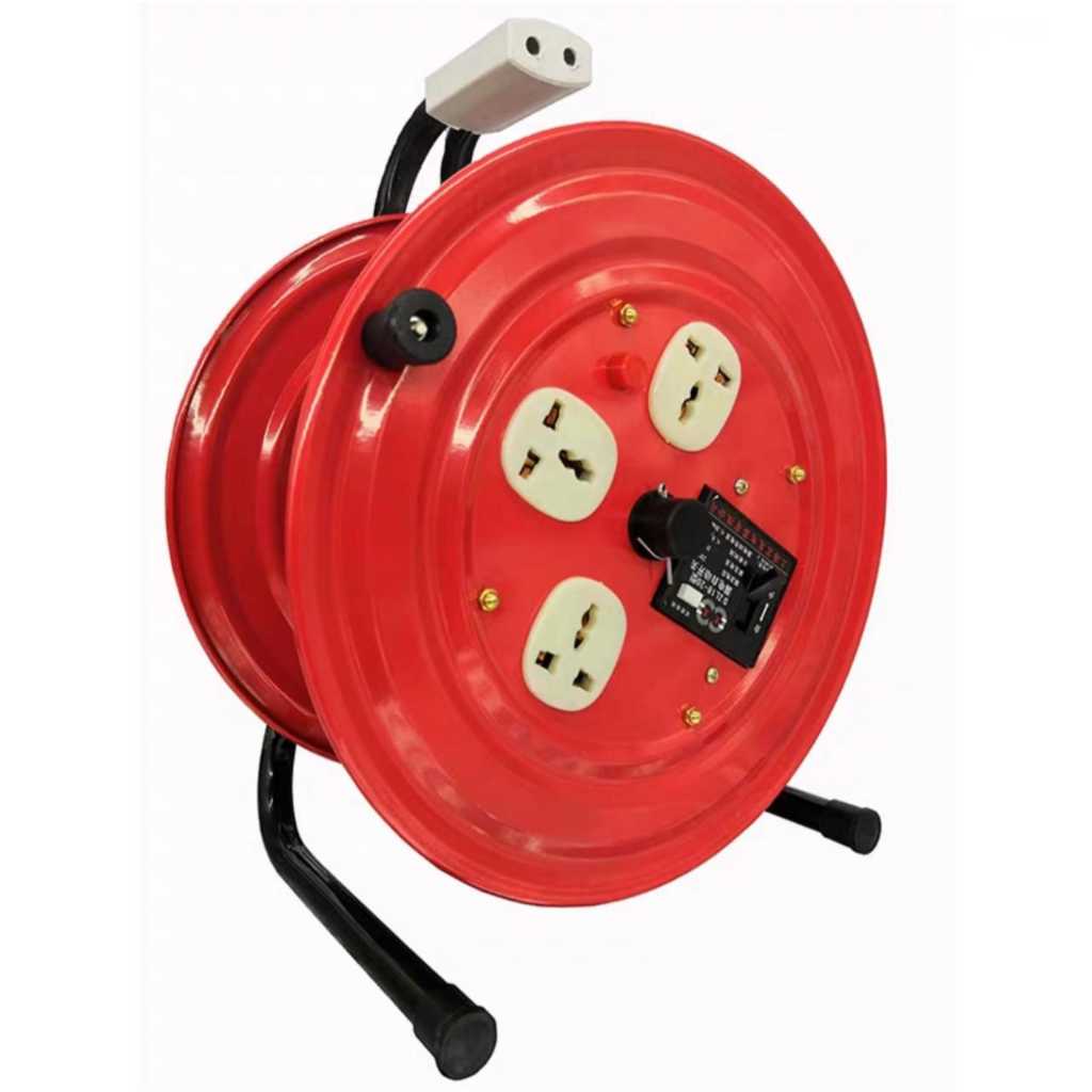 wire reel , long extension cord , kabel plug panjang heavy duty ...