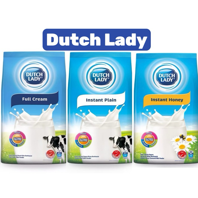 Dutch Lady (Instant Plain/Full Cream) 600g/900g | Shopee Malaysia