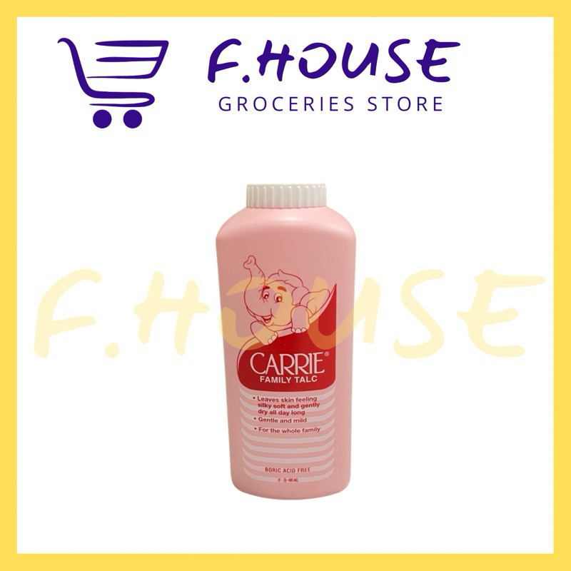 Carrie Junior Family Talcum Powder (75g) | Shopee Malaysia