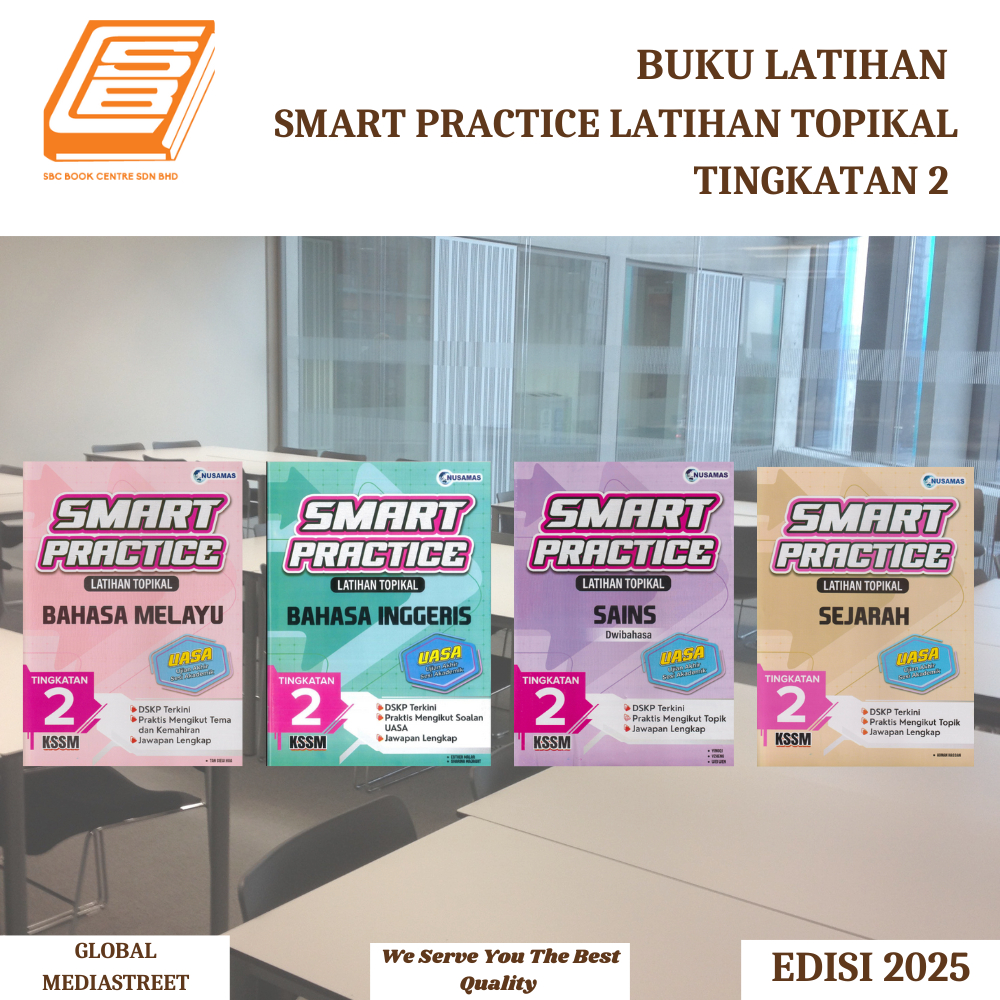 [SBCB] Buku Aktiviti : Smart Practice Latihan Topikal KSSM Tingkatan 2 ( Nusamas ) | Shopee Malaysia