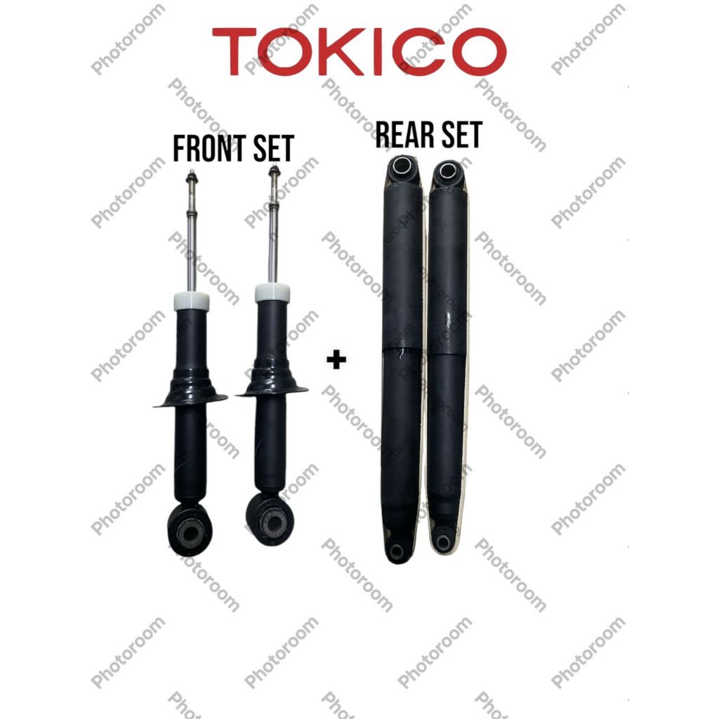 TOKICO ABSORBER FOR FORD RANGER T6 T7 T8 ABSORBER FRONT AND REAR SET ...