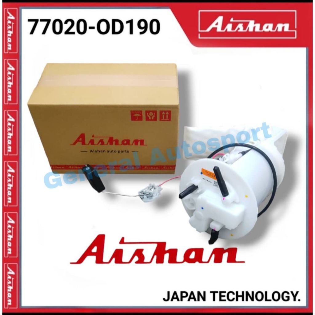 Fuel Pump Brand Aishan Japan Toyota Vios Yaris NCP150 NSP151 77020 ...