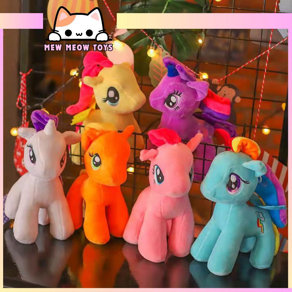 [MEW] My Little Pony 20cm ~ 40cm Little Pony Unicorn Rainbow Unicorn ...