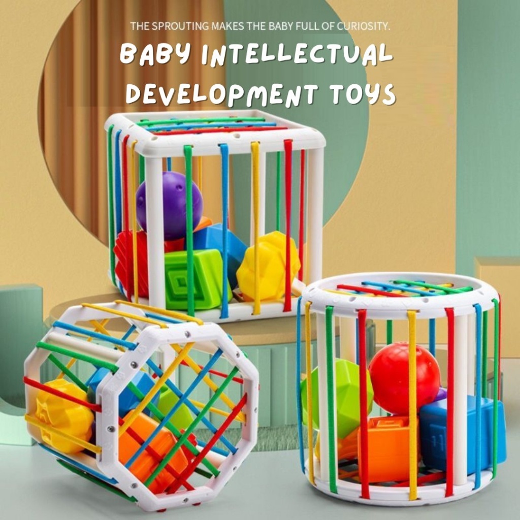 Baby Intellectual Development Toys / Baby Shape Sorting Toy / Early ...