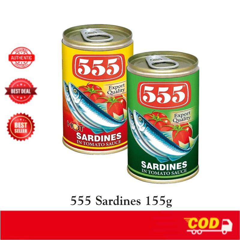 555 Sardines 155grams | Shopee Malaysia