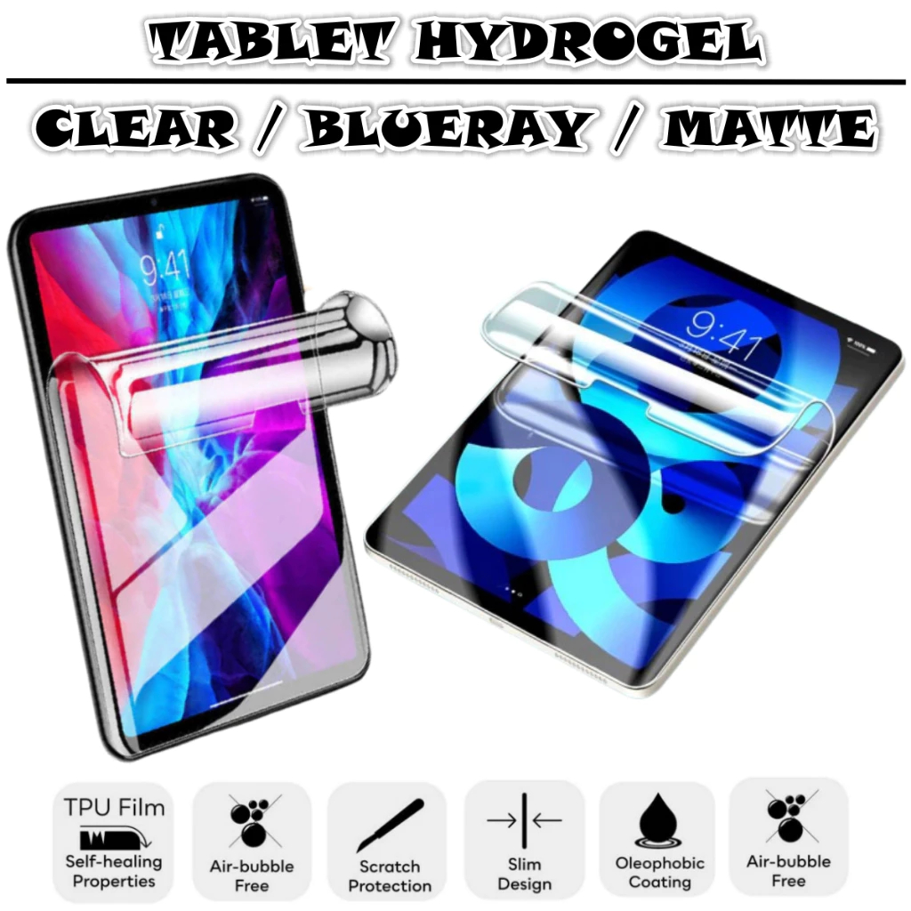 Tablet Hydrogel Screen Protector Lenovo Tab P12 Pro / Tab P11 Plus ...