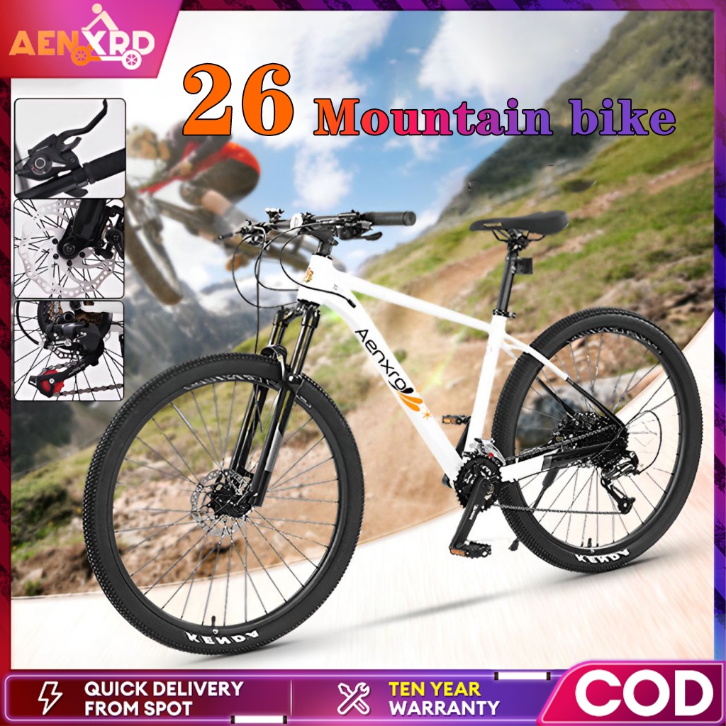 Leopard 26” Inch Racing MTB Road Bike 21 Speed Roadbike Double Disc ...