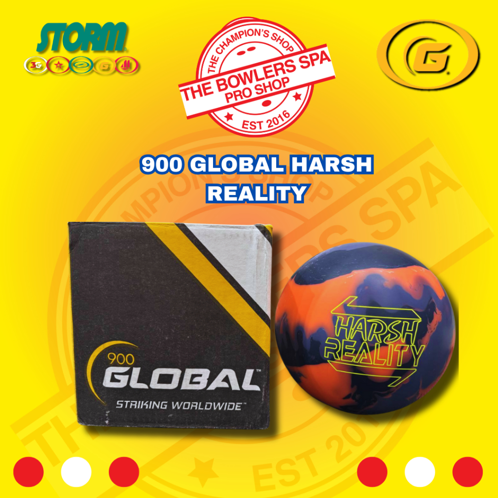 900 Global Harsh Reality High Performance Bowling Ball | Shopee Malaysia