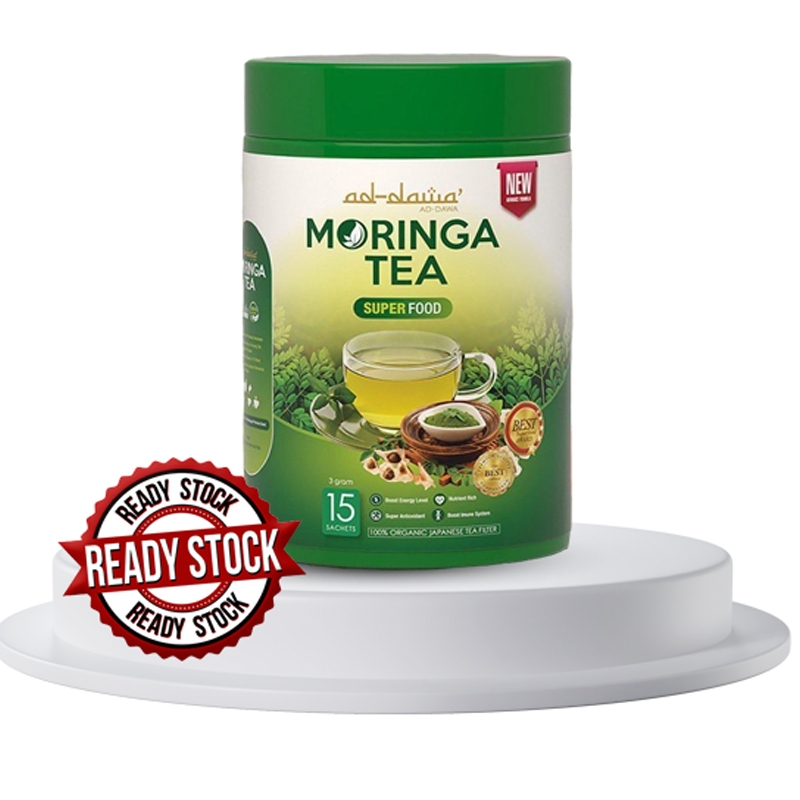 New Ready Stock Moringa Tea Ad Adwa Pure Moringa Organic Green ...