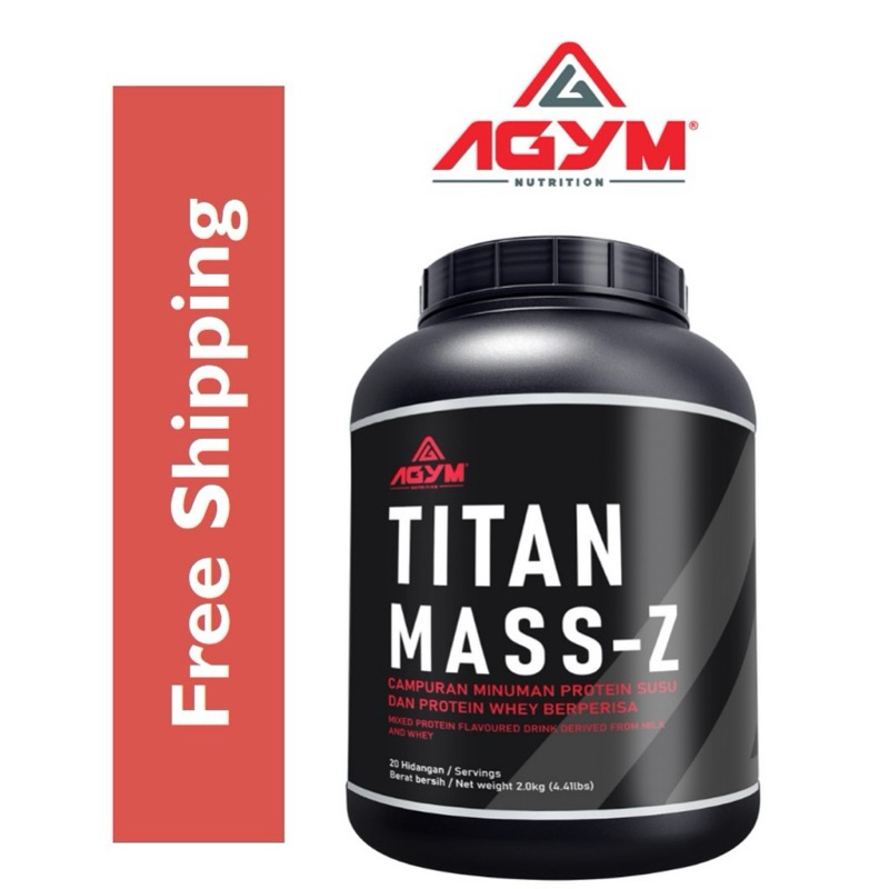 TITAN MASS GAINER 2KG FREE SHIPING | Shopee Malaysia