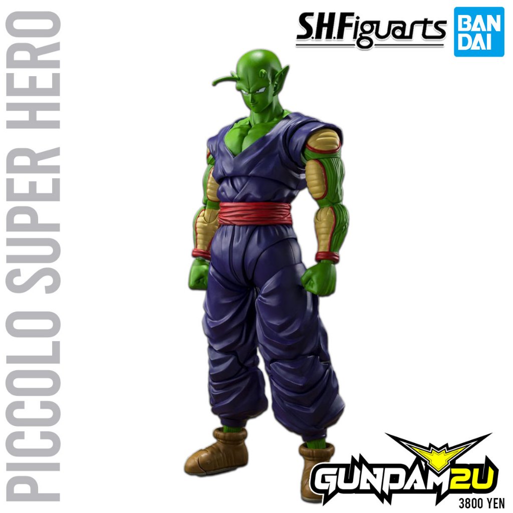 BANDAI SHF Piccolo Super Hero - Tamashii Nations S.H.Figuarts Action ...