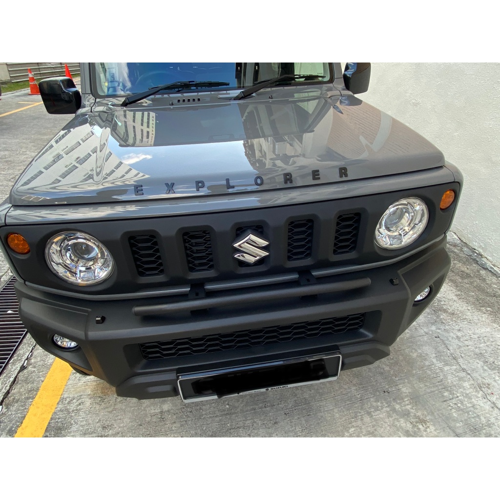 Suzuki Jimny Sierra JB64 JB74 Front Grille LED Fog Light Mounting Bar Vehicle Expedition ...