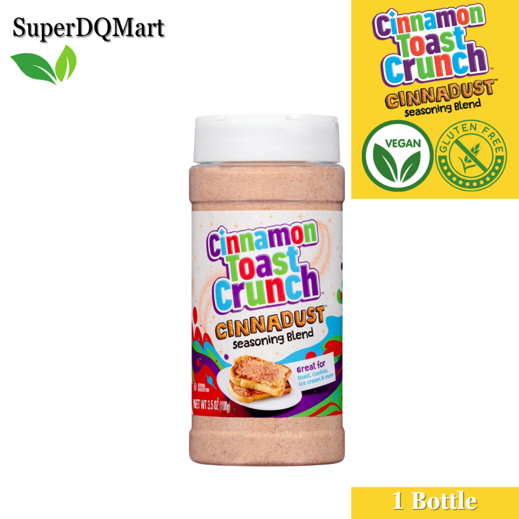 Cinnamon Toast Crunch Cinnadust Seasoning, 3.5 Ounce (100g) USA ...