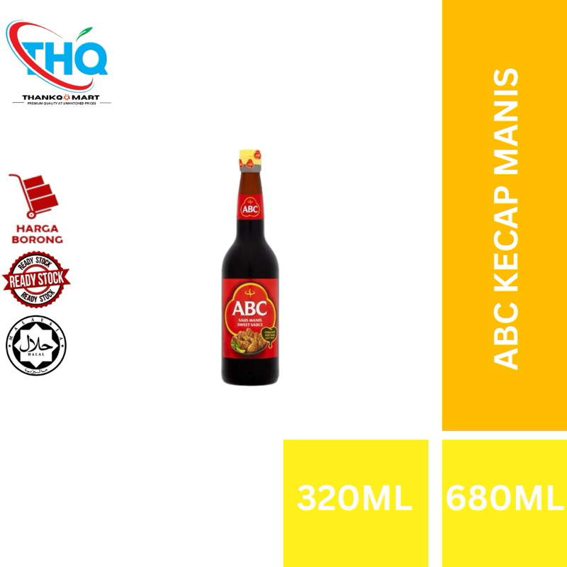 ABC BRAND Kicap Manis/Sos Manis（320ML/680ML）—LOW PRICE&BEST QUALITY ...