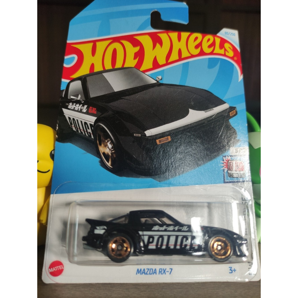 Hot Wheels Mazda RX-7 Police 1:64 Diecast | Shopee Malaysia