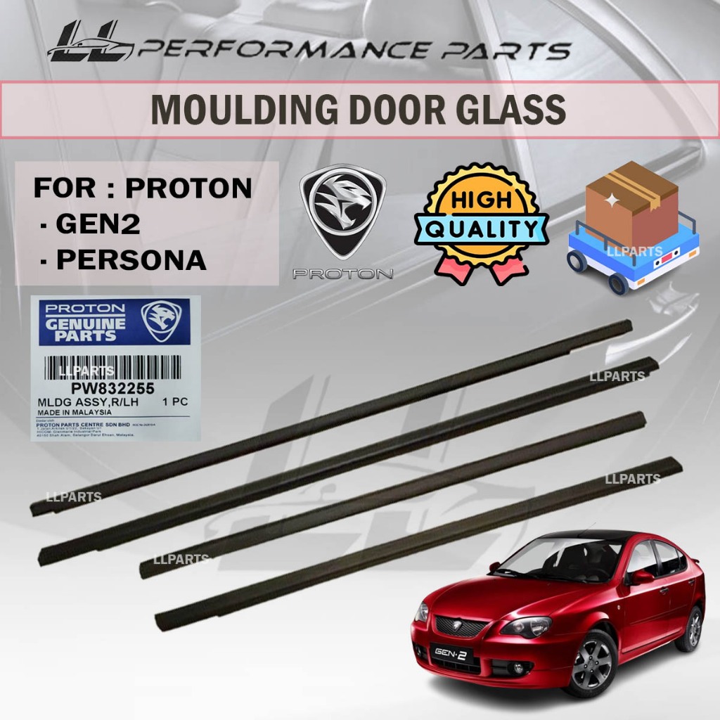 Original Proton Persona / Gen2 Gen 2 Door Moulding Lining Rubber Outer ...