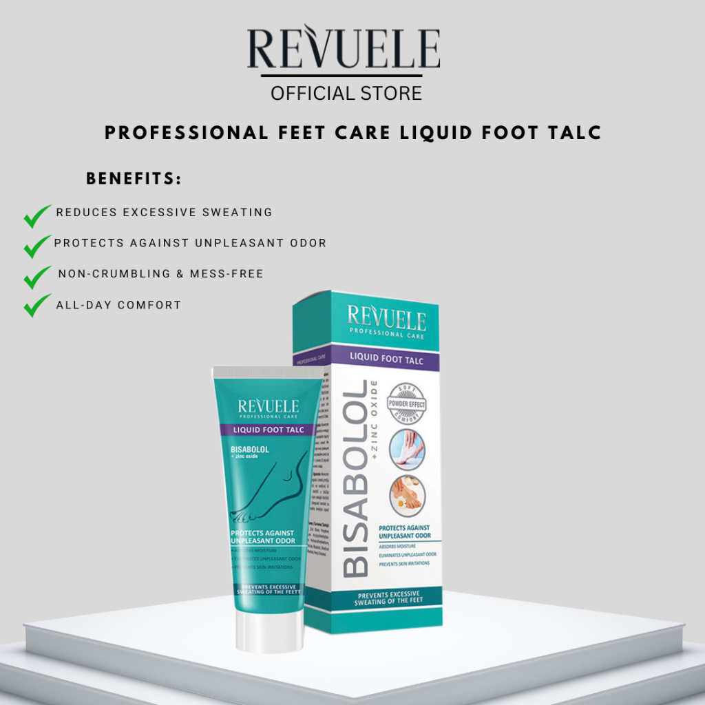 Revuele Profesional Feet Care Liquid Foot Talc | Shopee Malaysia