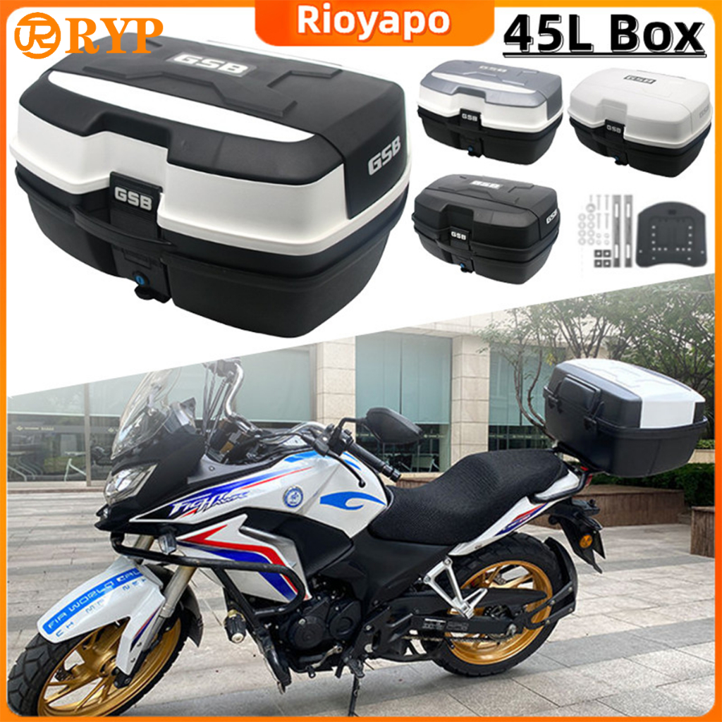 Box GSB 45L Motorcycle Box Top Box Motorcycle Storage Waterproof Givi ...
