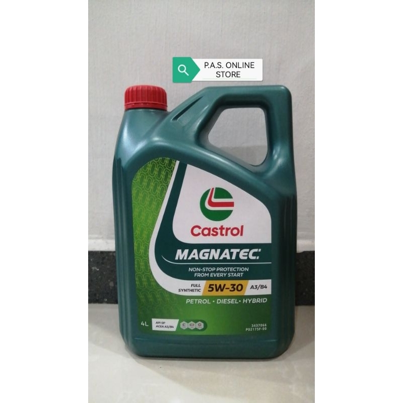 Castrol MAGNATEC 5W-30 (4L) Full Synthetic Engine Oil API SP ACEA A3/B4 ...