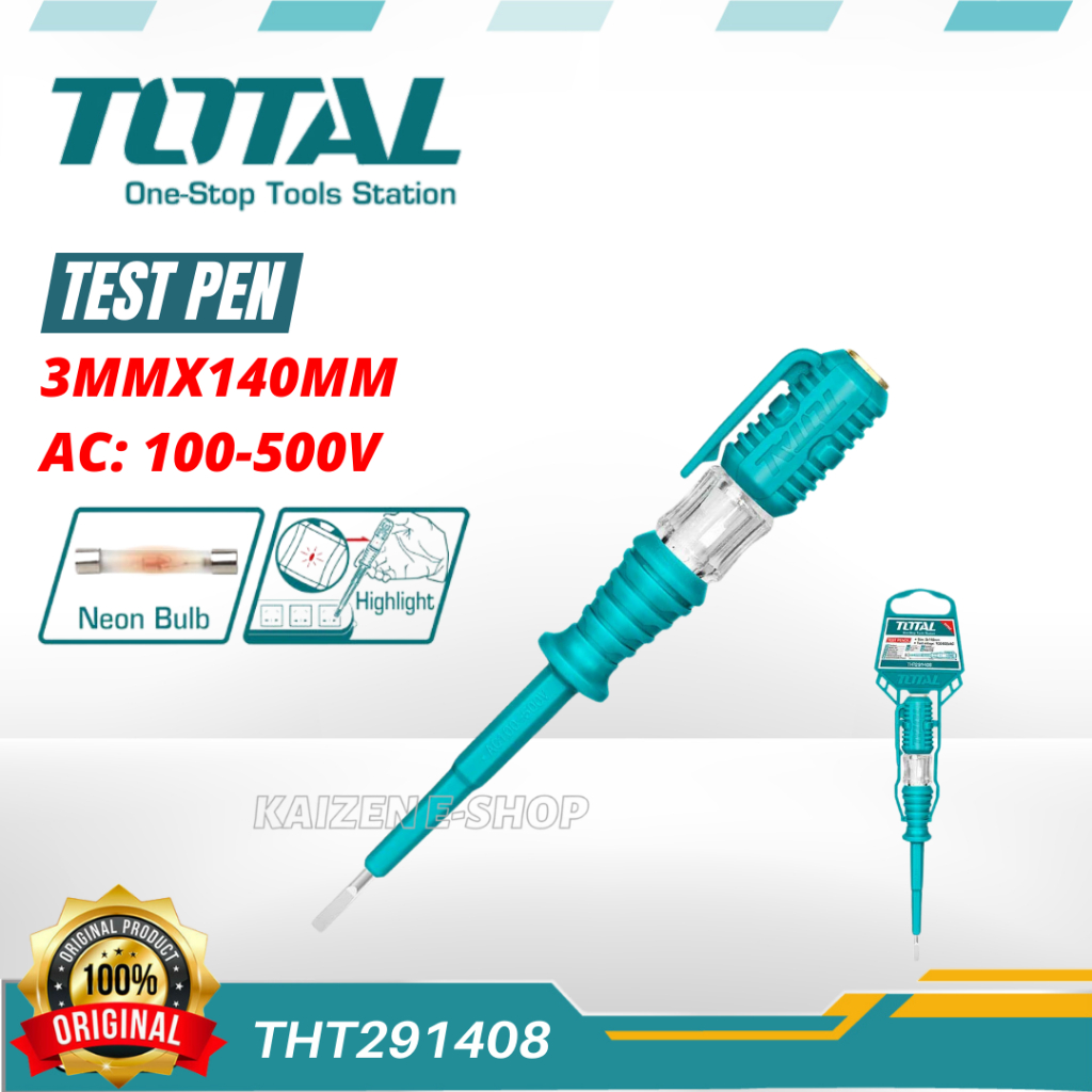 TOTAL THT291408 Test Pen 3MM X 140MM | Shopee Malaysia