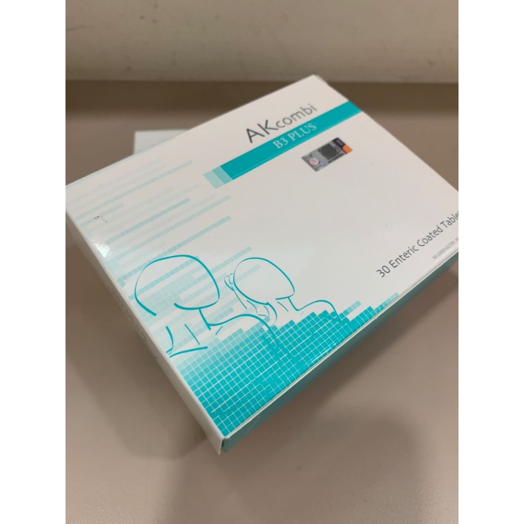 AKcombi B3 PLUS Supplement ( 30 enteric coated tablet ) | Shopee Malaysia