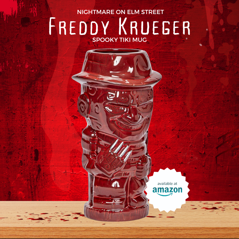 Freddy Krueger Tiki Mug (768ML) From Nightmare on Elm Street | Shopee ...