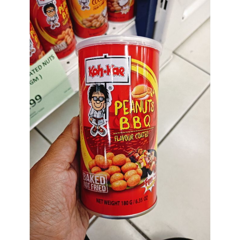 Koh Kae BBQ Flavoured Coated Peanuts 180g | Shopee Malaysia