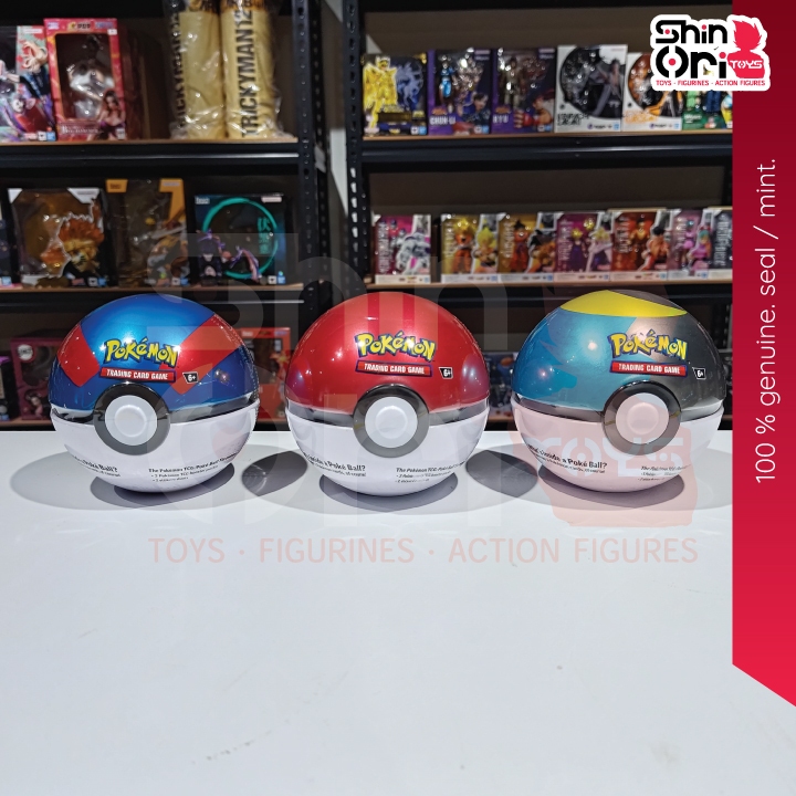 [READY STOCK] Pokemon TCG October 24Q4 Pokeball Tin | Shopee Malaysia