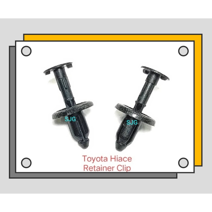 [READY STOCK][FAST SHIPPING] TOYOTA HIACE RETAINER CLIP | Shopee Malaysia