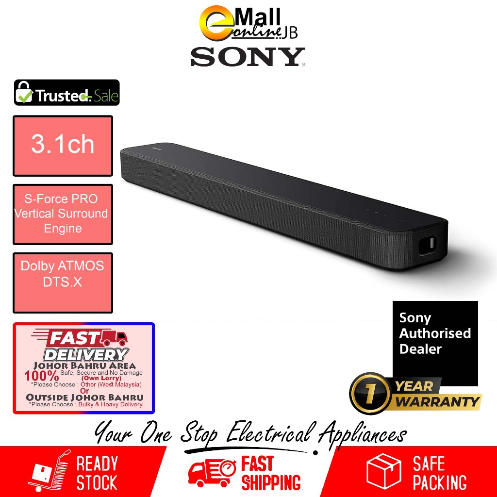 Sony S2000 3.1ch Dolby Atmos Soundbar HT-S2000 HTS2000 HTS200 | Shopee Malaysia