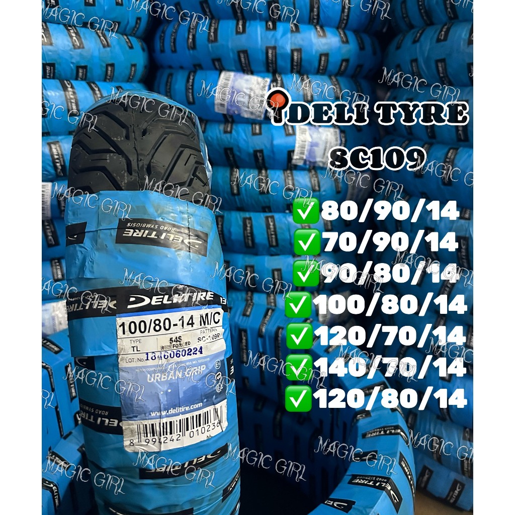 🔥DELI TYRE YEAR PRODUCT ‼️SB109 14INCH TUBELESS🔥 | Shopee Malaysia