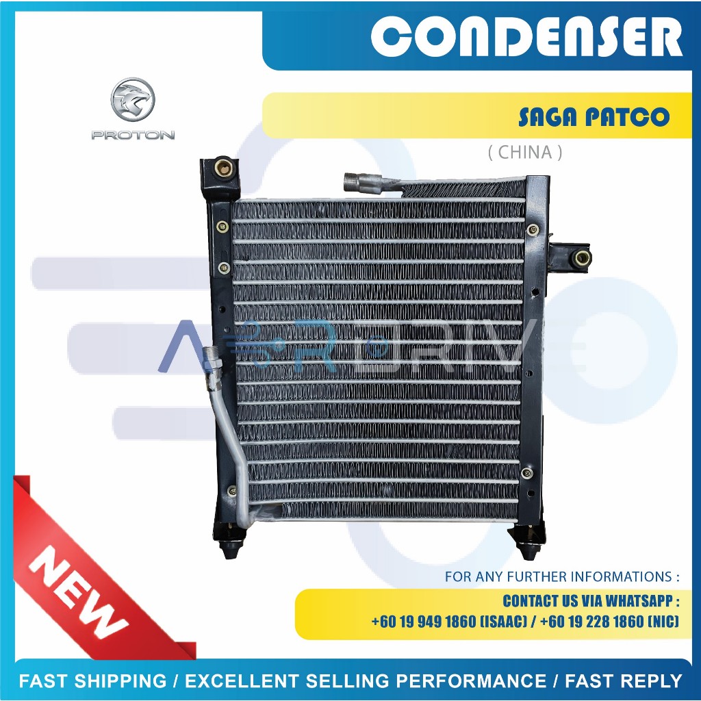 CHINA NEW PROTON SAGA PATCO CONDENSER | Shopee Malaysia