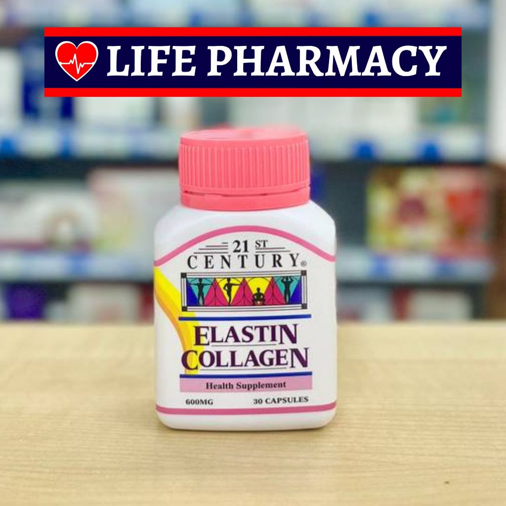 [LULUS KKM] 21st Century Elastin Collagen 600mg 30 tablets [Exp:07/2027 ...