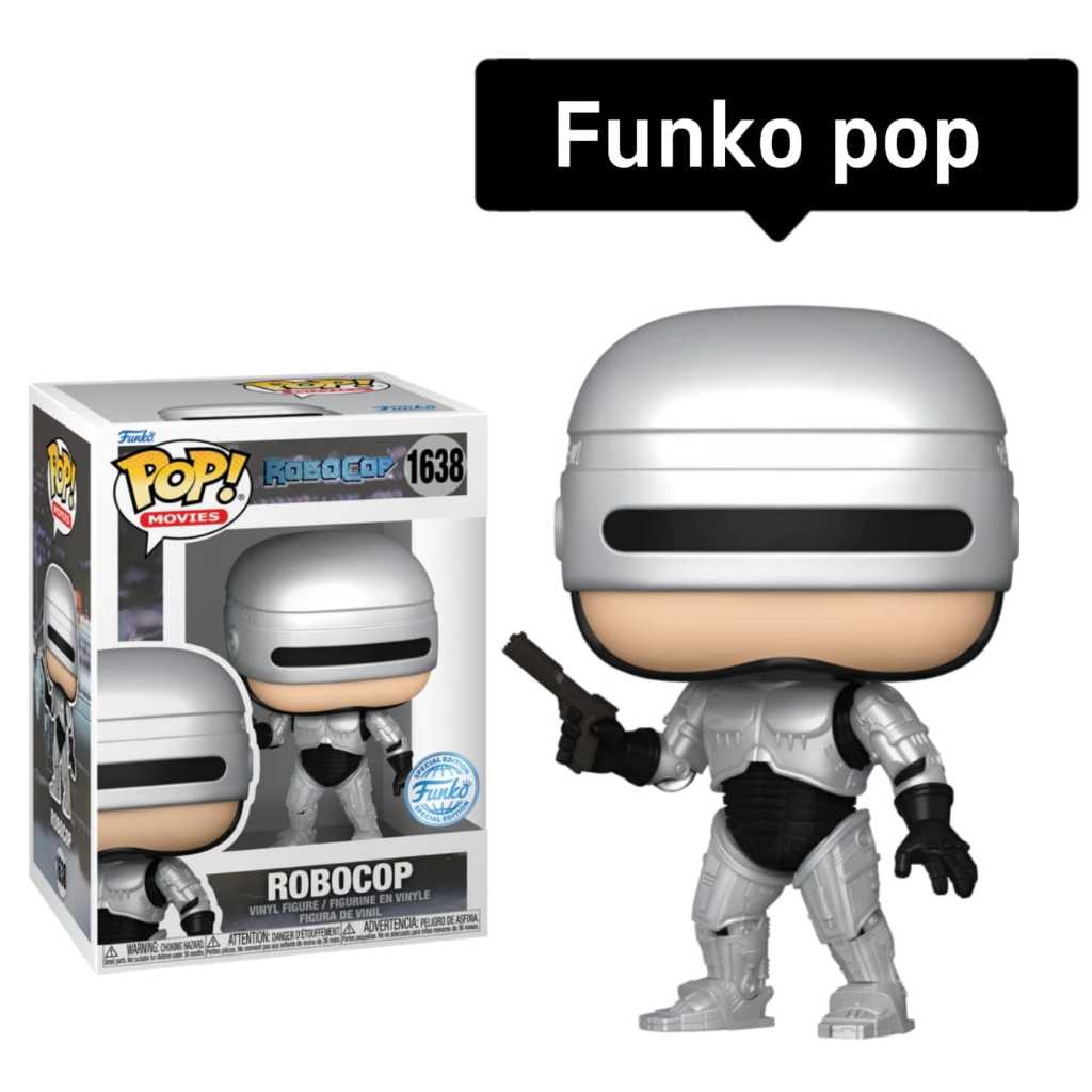 Original Funko Pop! Movies Robocop 1638 Robocop Special Edition ...