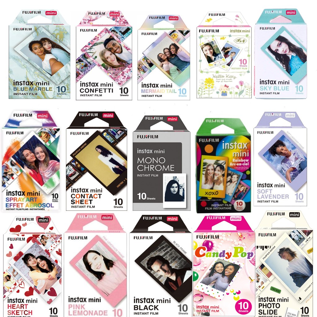 Fujifilm Instax Mini Film - Standard/Pattern (10 Sheets)(2026 JUN ...
