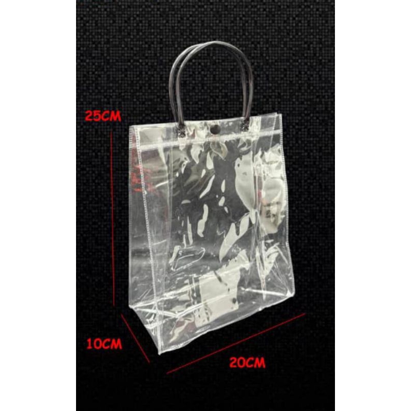 PVC Tote Bag/ PVC Transparent Bag/ Goodies Bag | Shopee Malaysia