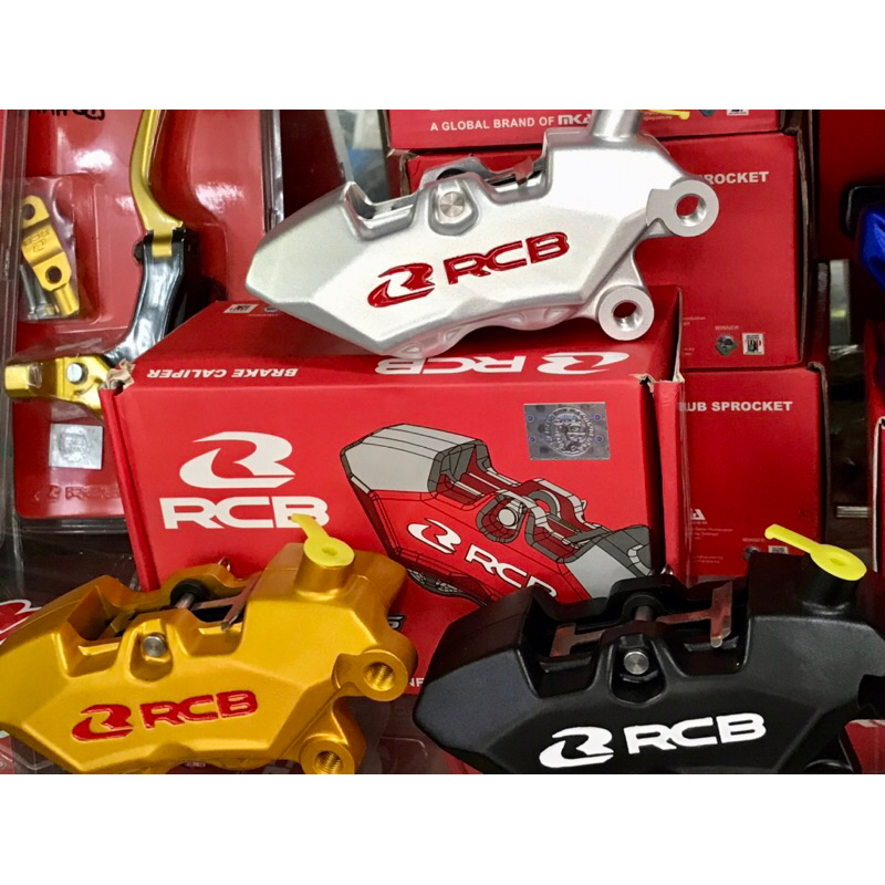 Caliper RCB R1 4pot 4 piston original RCB caliper R1 Y15 LC Y16 RS Xmax ...
