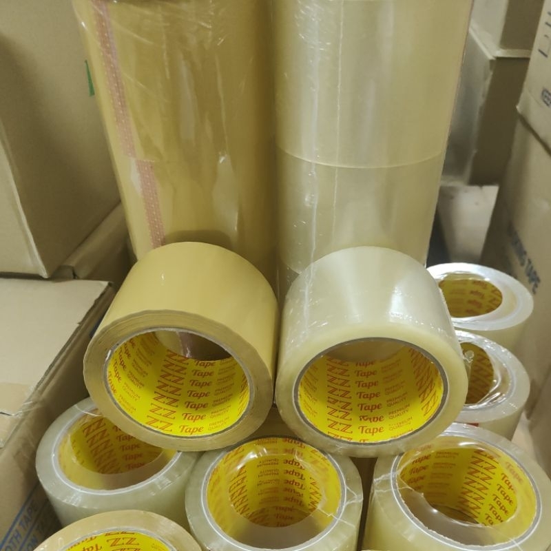 OPP TAPE HEAVY DUTY ZZ 60MM / 72MM X 80 BROWN/CLEAR | Shopee Malaysia