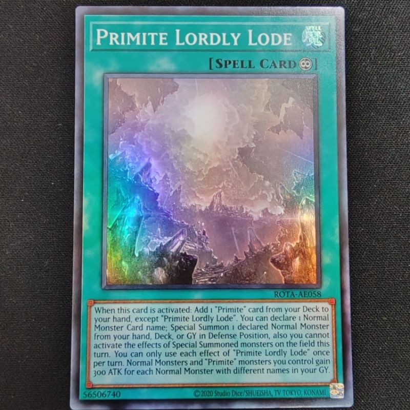 YUGIOH Rota-AE058 Primite Lordly Lode[SR] | Shopee Malaysia